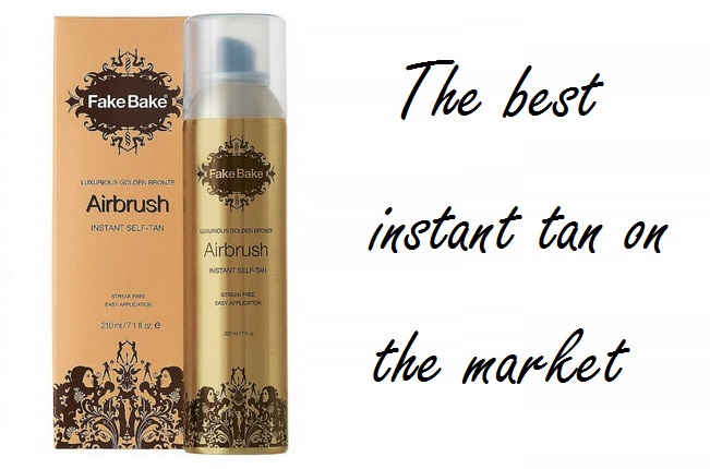 The Fake Bake hero product: Airbrush Instant Self Tan Golden Bronze