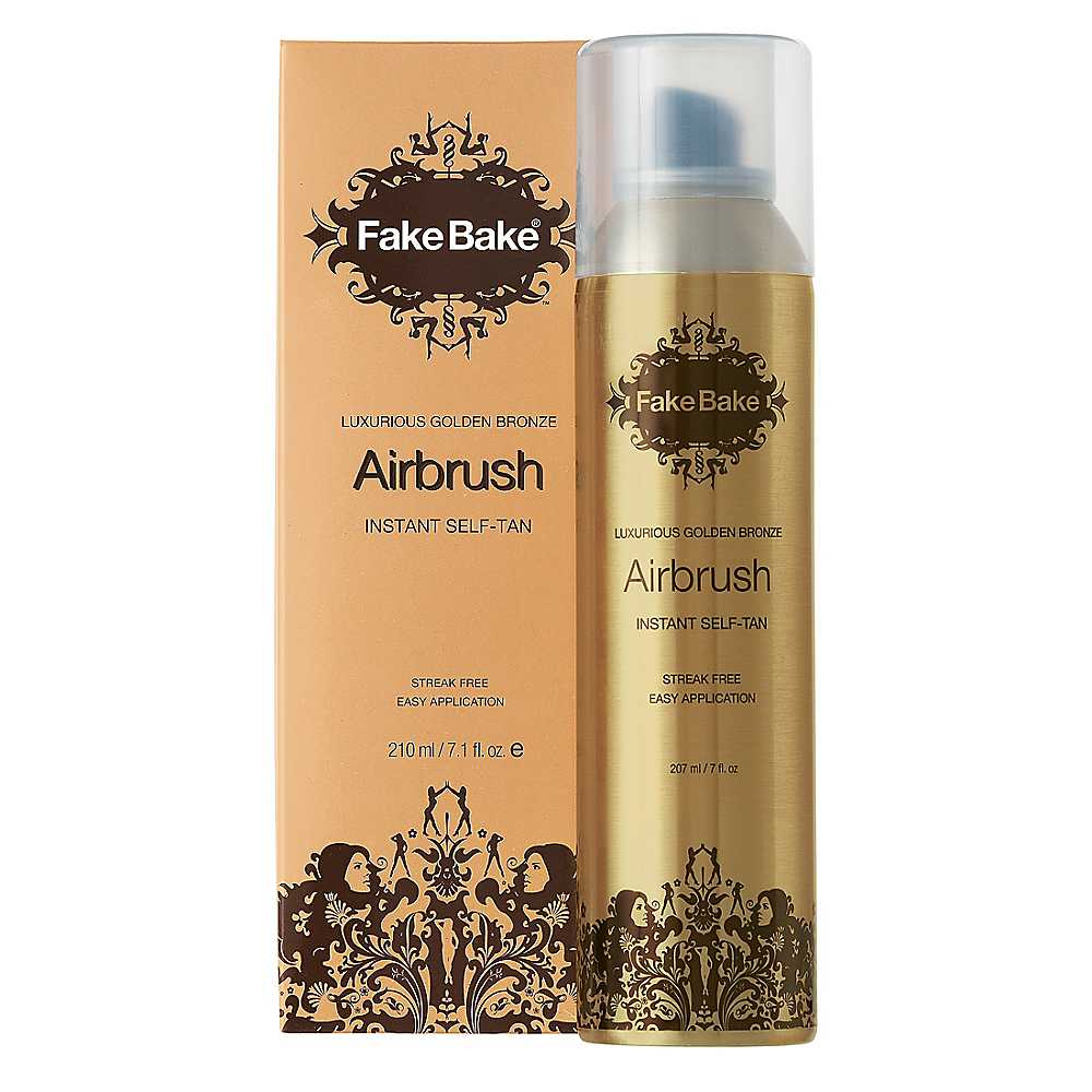 The Fake Bake hero product: Airbrush Instant Self Tan Golden Bronze