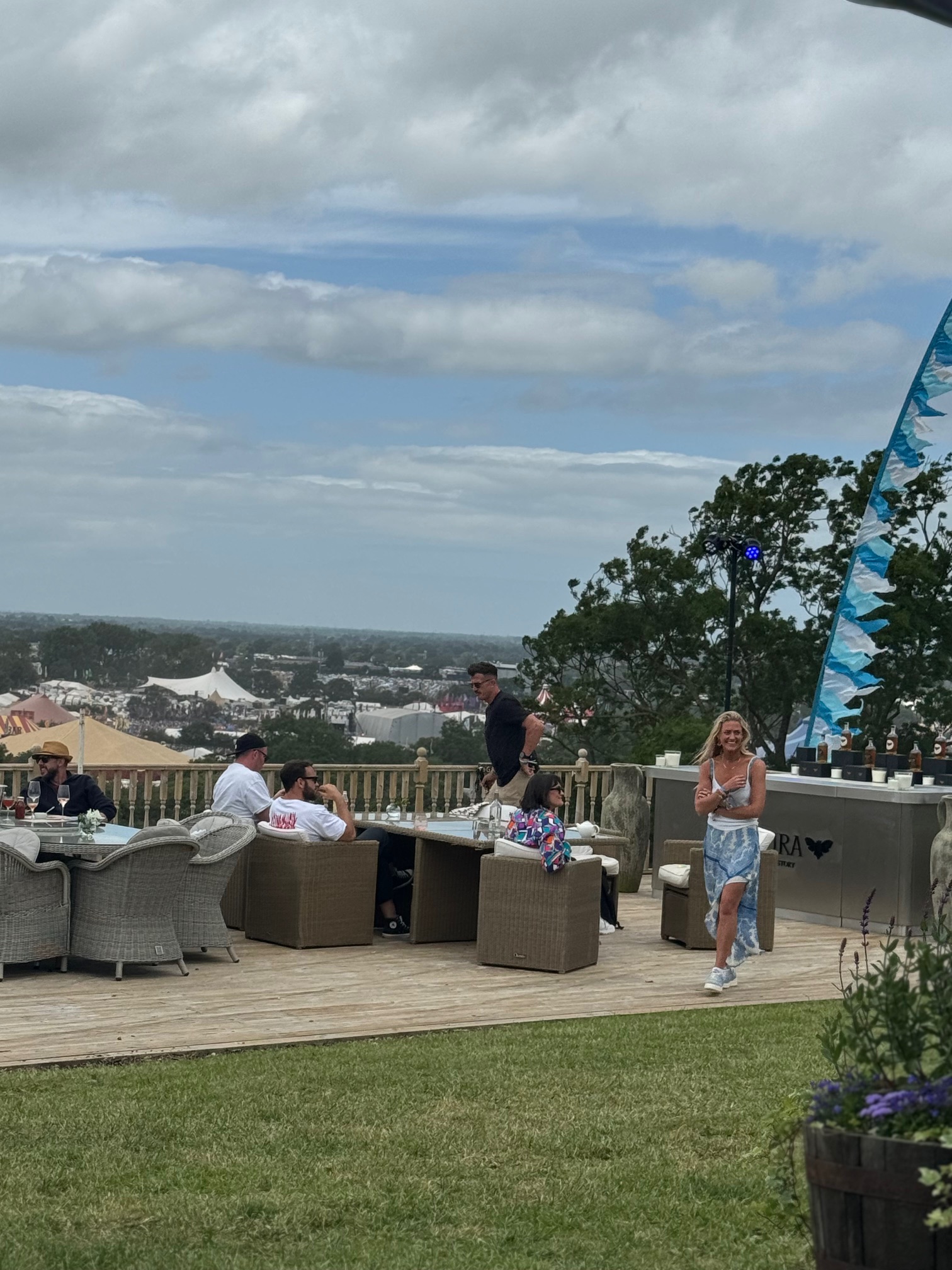 Camp Kerala: The jet set arrive for Glastonbury Festival - The Sloaney